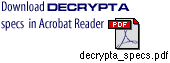 MCDI :: DECRYPTA SPECIFICATIONS